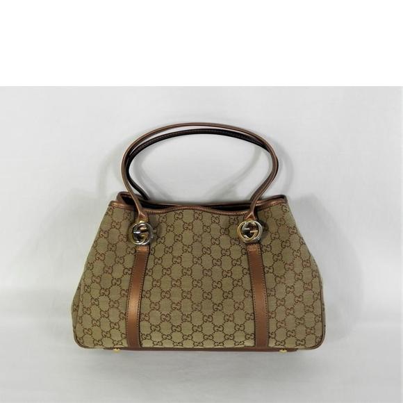 Gucci | Bags | Gucci Tan Gg Bag Pattern Tote | Poshmark